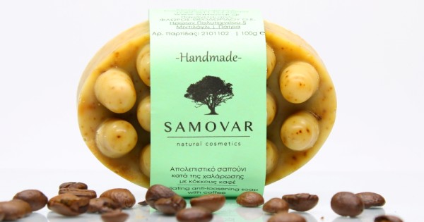 Απολεπιστικό σαπούνι κατά της χαλάρωσης με κόκκους καφέ | Samovar ...
